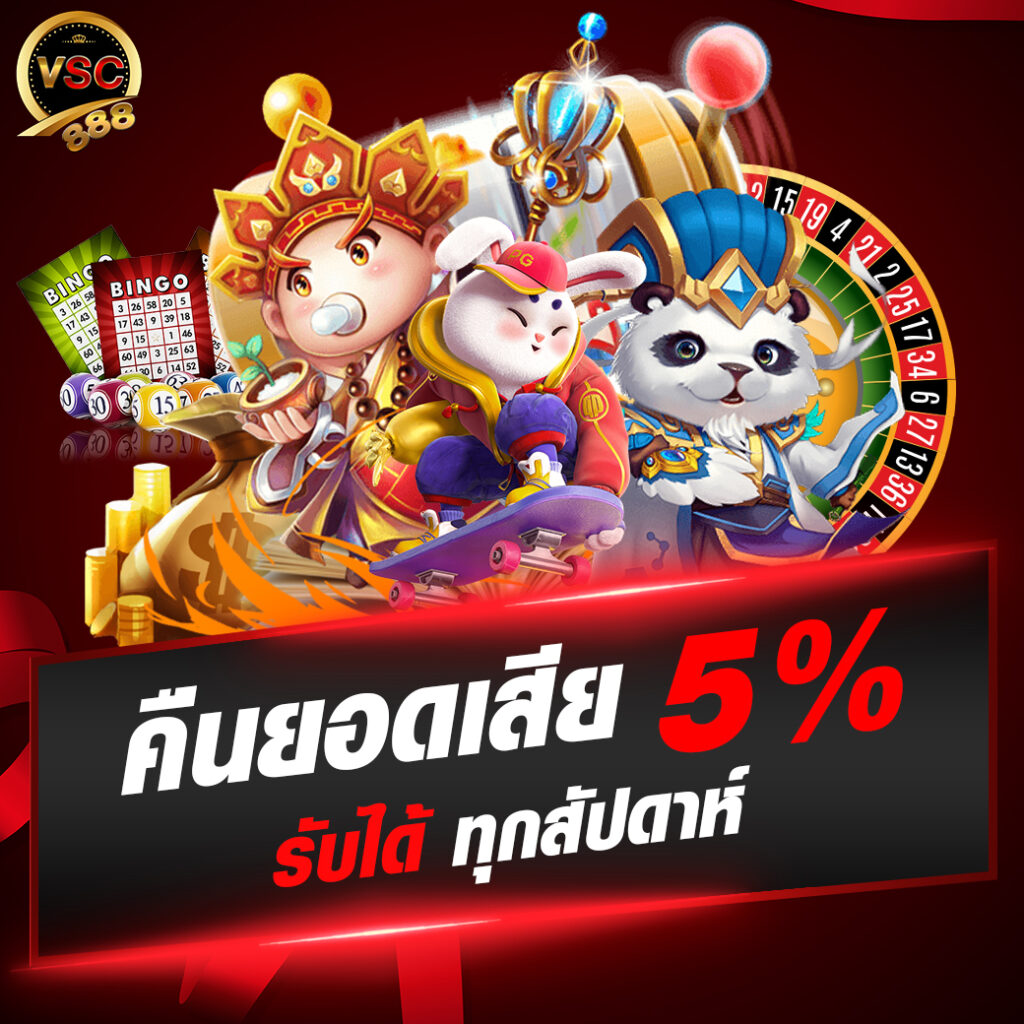 vsc888 เว็บตรง ค่ายเกมสล็อตแตกง่าย แจกโบนัสเครดิตฟรีฝาก ถอนออโต้